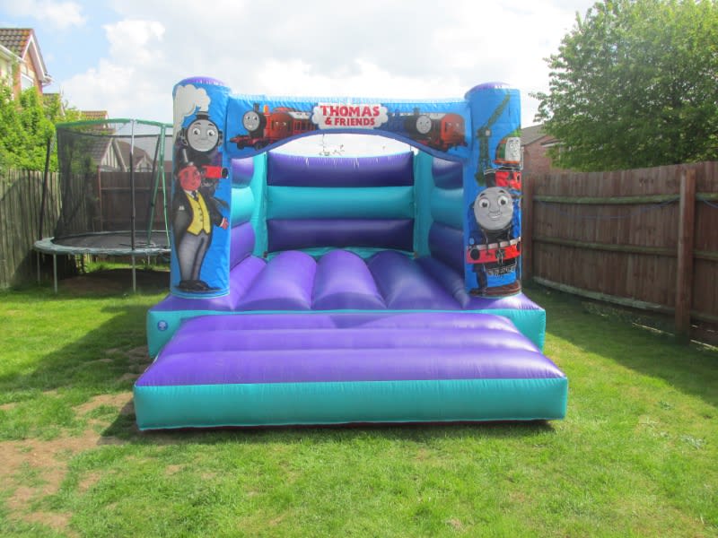 Aqua Thomas The Tank Engine Themed Bouncy Castle Hire In Spalding ...